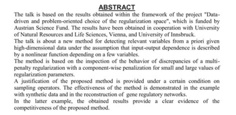 Multi Penalty Regularization In Reconstruction Of Causality Network Department Of Mathematics