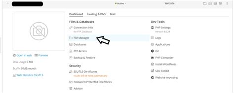 Panduan Menggunakan File Manager Pada Plesk Panduan Knowledgebase