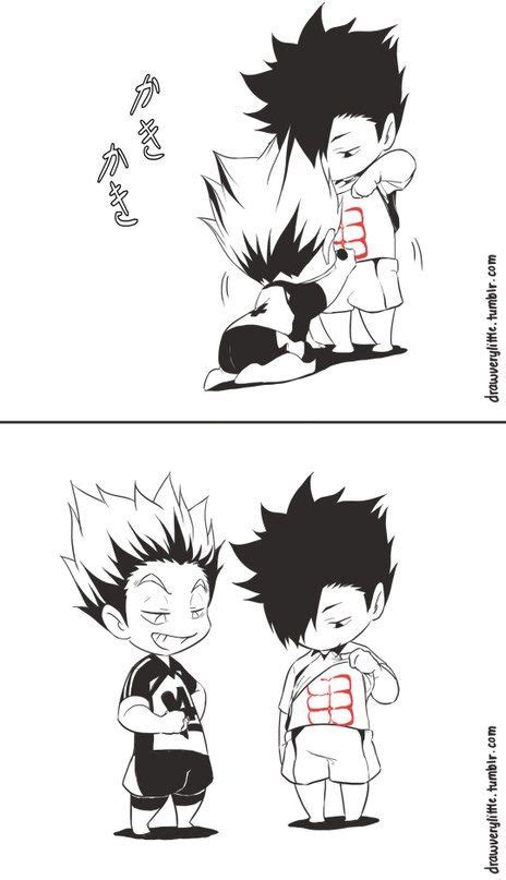 Hq Bokuto Kuroo Chibi Haikyuu Anime Haikyuu Characters Haikyuu