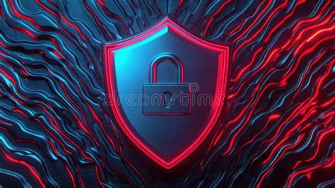 Cyber Security Shield Digital Protection Data Safety Network Security Privacy Firewall