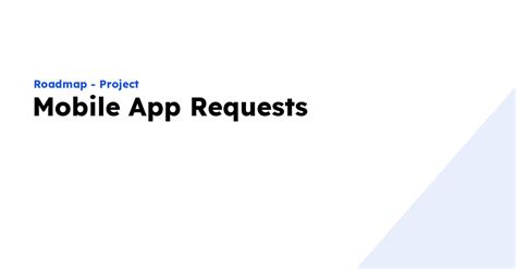 mobile app requests ploi roadmap