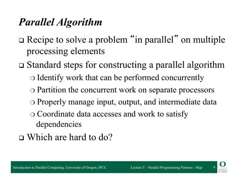 5 parallel programming patterns overview and map pattern