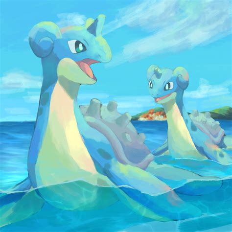 Lapras Pokemon Drawn By Keruasu Danbooru