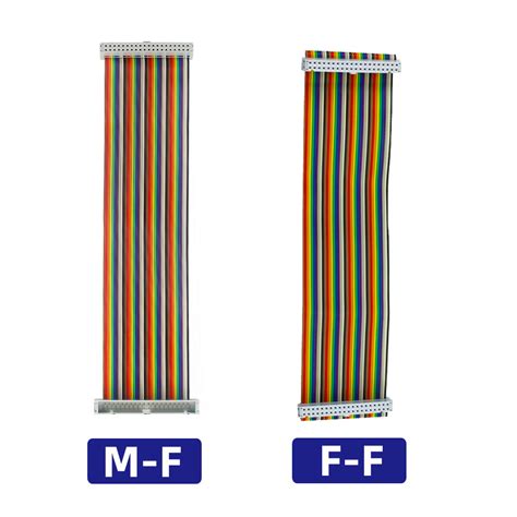 Raspberry Pi 5 4b 3b 3b 的 Raspberry Pi 40 針 Gpio 電纜公對母或母對母延 蝦皮購物