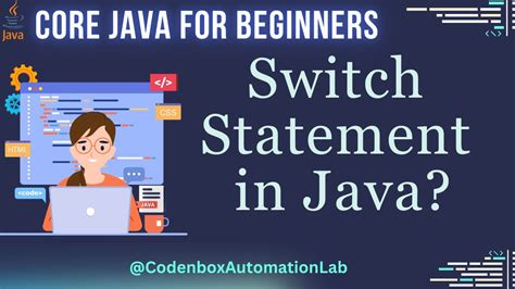 Core Java from scratch-Part 6: Switch Case Statement in Java 🚀 - YouTube