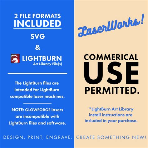 140 Banner And Scroll Designs Lightburn Art Library Digital Etsy