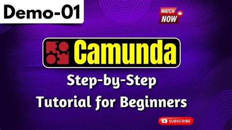 Camunda Demo 01 Step By Step Tutorial For Beginners YouTube