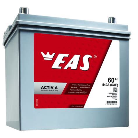 Аккумулятор автомобильный EAS EAS_JIS_Обратная (-/+) купить по выгодной ...