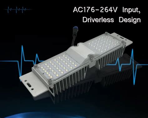 Cob Ip68 50w 60w Dob Led 선형 프로젝트 램프 광학 엔진 220v Ac 입력 Driverless Led 모듈 가로등 개조 Buy Driverless