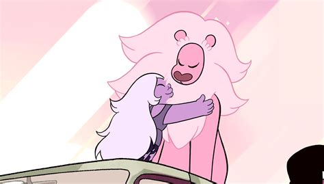 Amethyst Hugging Lion