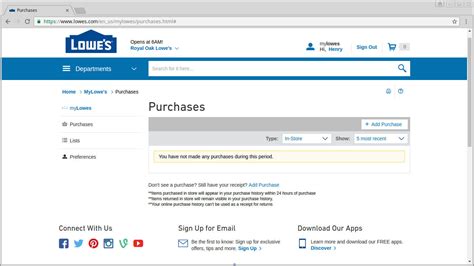 How To Automate Your Lowes In Store And Online Receipts