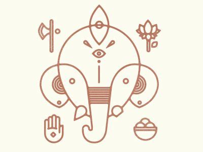 Ganesha Tattoo Pattern Design By Alexander Diner