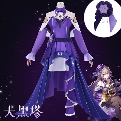 2025 Honkai Star Rail Concert The Herta Cosplay Costume Full Set Dress