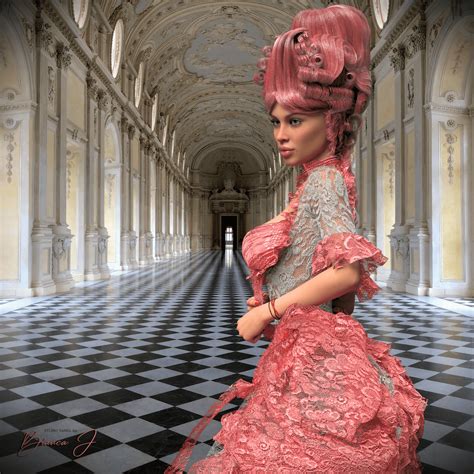 Bianca J 3d Render Digital Art By Lisson4321