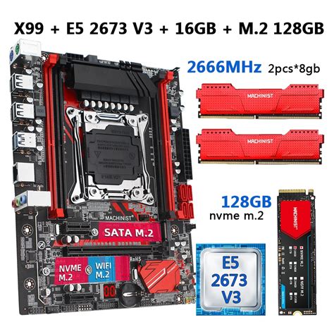 Jual PREORDER MACHINIST X LGA Motherboard Kit Set With Xeon E V CPU Processor