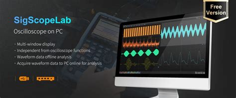 Oscilloscope Pc Analysis Software Sigscopelab For Data Sharing And