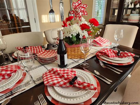 A Summer Picnic Tablescape For Canada Day Thecatswhiskerz Site