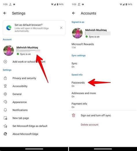 How To View And Manage Saved Passwords In Microsoft Edge On PC And