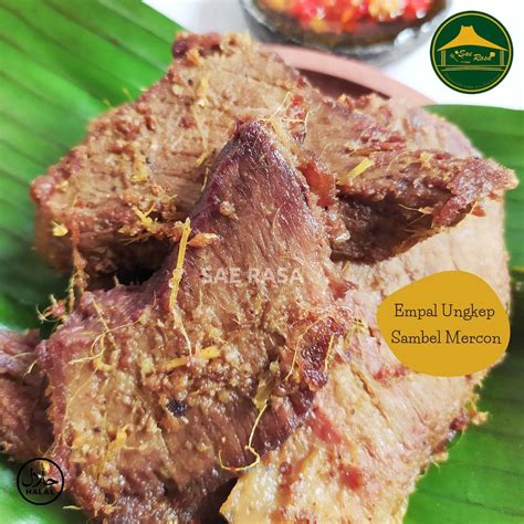 Jual Empal Ungkep Sambel Mercon Homemade Halal Jumbo Shopee Indonesia