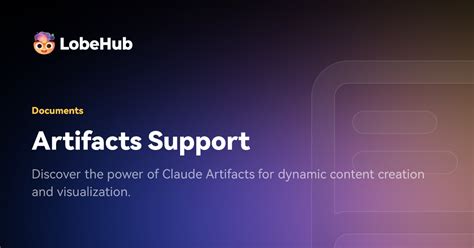 Artifacts Support · Lobechat Docs · Lobehub