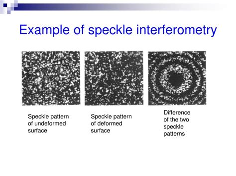 Ppt Speckle Photography For Revealing Hidden Structures Powerpoint