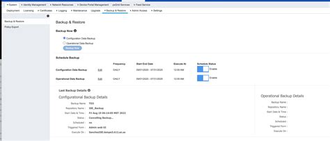 solved ise cancel backup is hung up cisco community