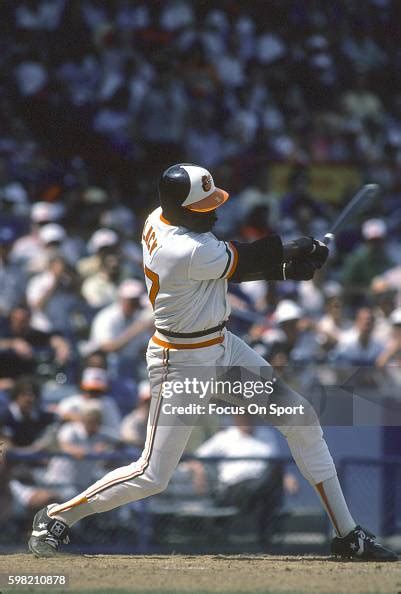 Lee Lacy Of The Baltimore Orioles Bats During An Major League News Photo Getty Images