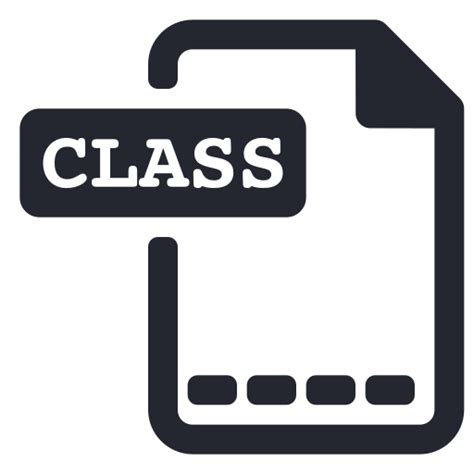 Class Extension File Program Programming Icon Free Download