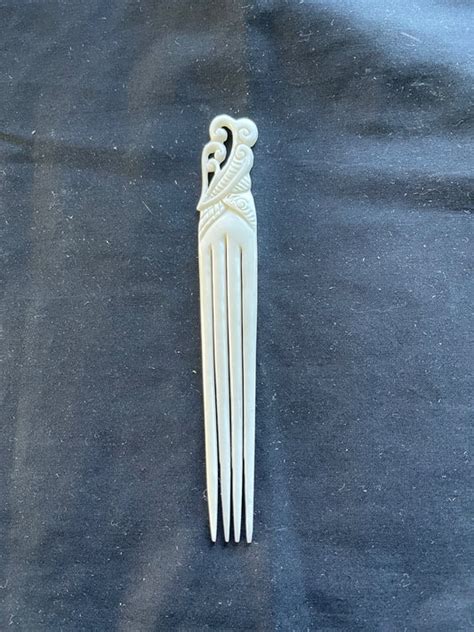 Heru Heru Comb Maori Heru Heru Comb Nz Bone Heru An Eye 4 Art