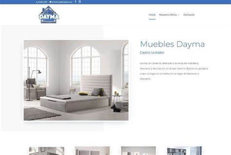Diseño Página Web Para Mubles Dayma De Castro Urdiales