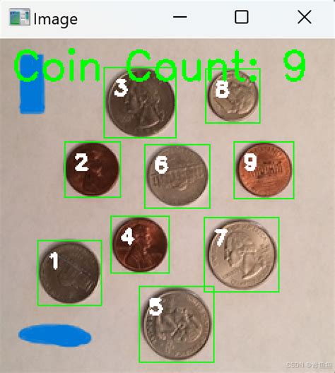【python opencv】实现数出细胞 硬币数量 opencv 细胞计数 csdn博客