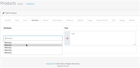 Master Add Attribute To Product Names · Issue 12033 · Opencart