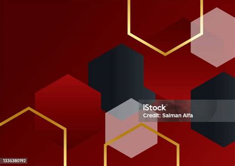 현대 빨간색과 검은 색 기업 배경 추상적인 배경 디자인 현대 미래 기술 배경 벡터 일러스트 유체 그라데이션 모양 컴포지션 게임 디자인 포스터 0명에 대한 스톡 벡터 아트 및