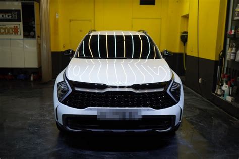 스포티지 분당 유리막코팅 뛰어난 광도를 느껴보세요 네이버 블로그