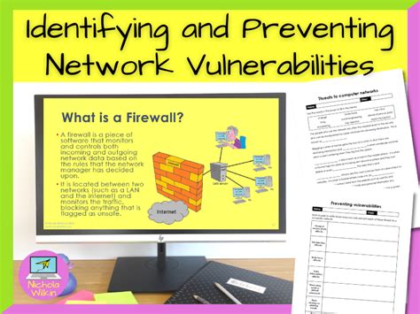 Identifying And Preventing Network Vulnerabilities Lesson Teaching Resources