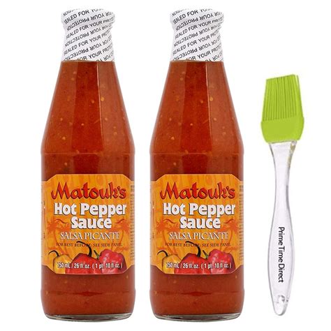 Matouks Hot Pepper Sauce 26 Ounce Pack Of 2 In A Ptd