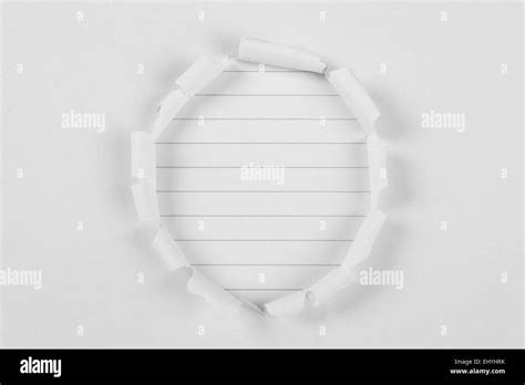 Note Paper Background Under White Tear Paper Stock Photo Alamy