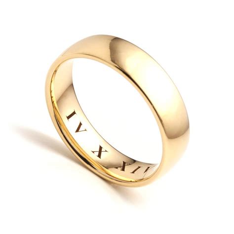 Roman Numeral Rings How To Create A Roman Numeral Wedding Ring