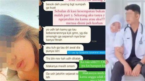 'Saya Cuma Korban' Dokter Selingkuhan Koas Minta Istri Sah Hapus Bukti ...