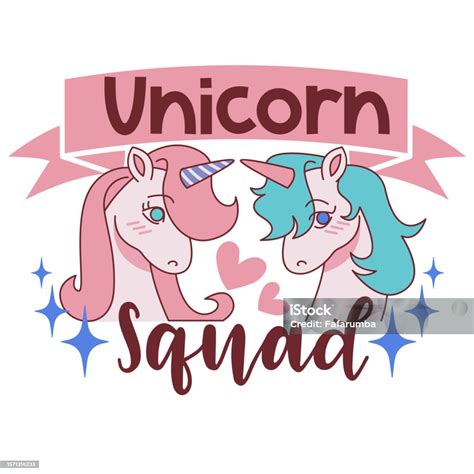 유니콘 말하기 영감 벡터 손으로 그린 타이포그래피 포스터 티셔츠 캘리그래피 디자인 0명에 대한 스톡 벡터 아트 및 기타 이미지