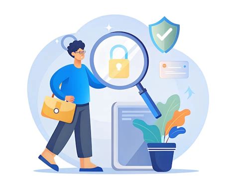 Know Your Customer Kyc Concept Person Use Magnifying Glass Focus To Identity Verification System