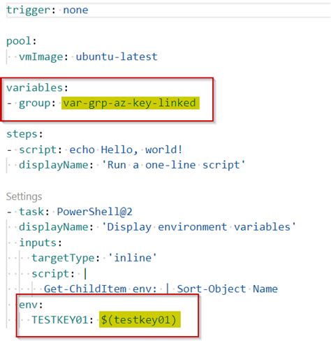 Docker Azure Web App Env Variable Hand Over To Pipeline Stack Overflow