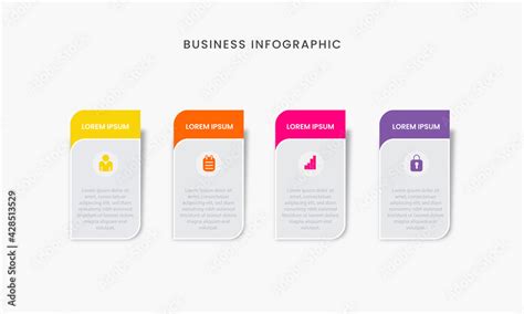 Vektor 인포 그래픽 템플릿 벡터 Ve Službě Stock Adobe Stock