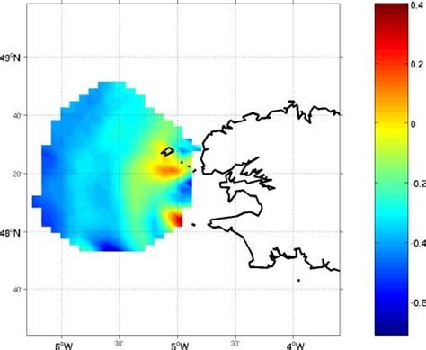 Eccentricity Of Sea Surface Tidal Current Ellipses For M2 A From Hf Download Scientific