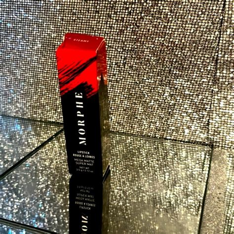 Morphe Makeup Brand New Morphe Lipstick Shade Steamy Rich Color Red