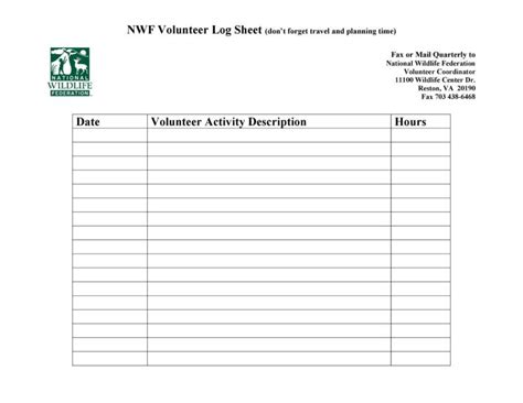 50 Printable Log Sheet Templates Direct Download ᐅ TemplateLab