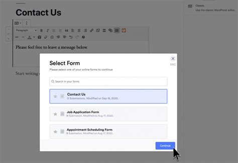 Embed Form Plugin For WordPress The Jotform Blog