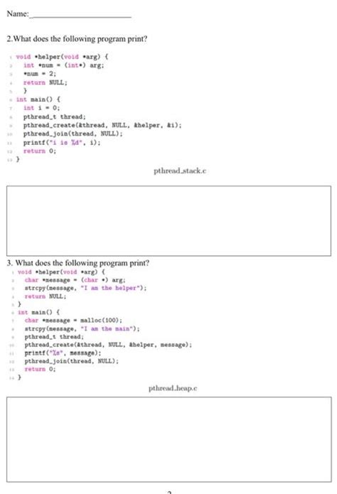 solved 1 consider the following c program when you run the