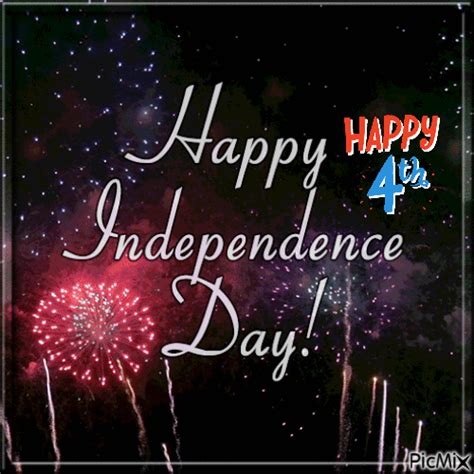 Bursting Fireworks Happy Independence Day Pictures Photos And