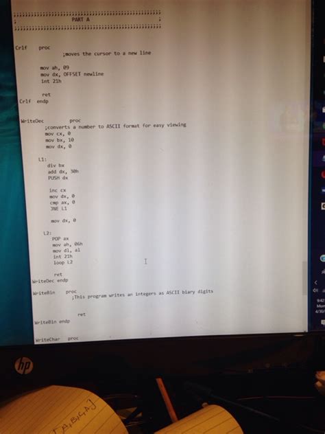 Assembly Language Program Is Incomplete Need